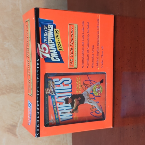 General Mills | Games | Cal Ripken Jr Wheaties Mini Box 75 Years Of ...